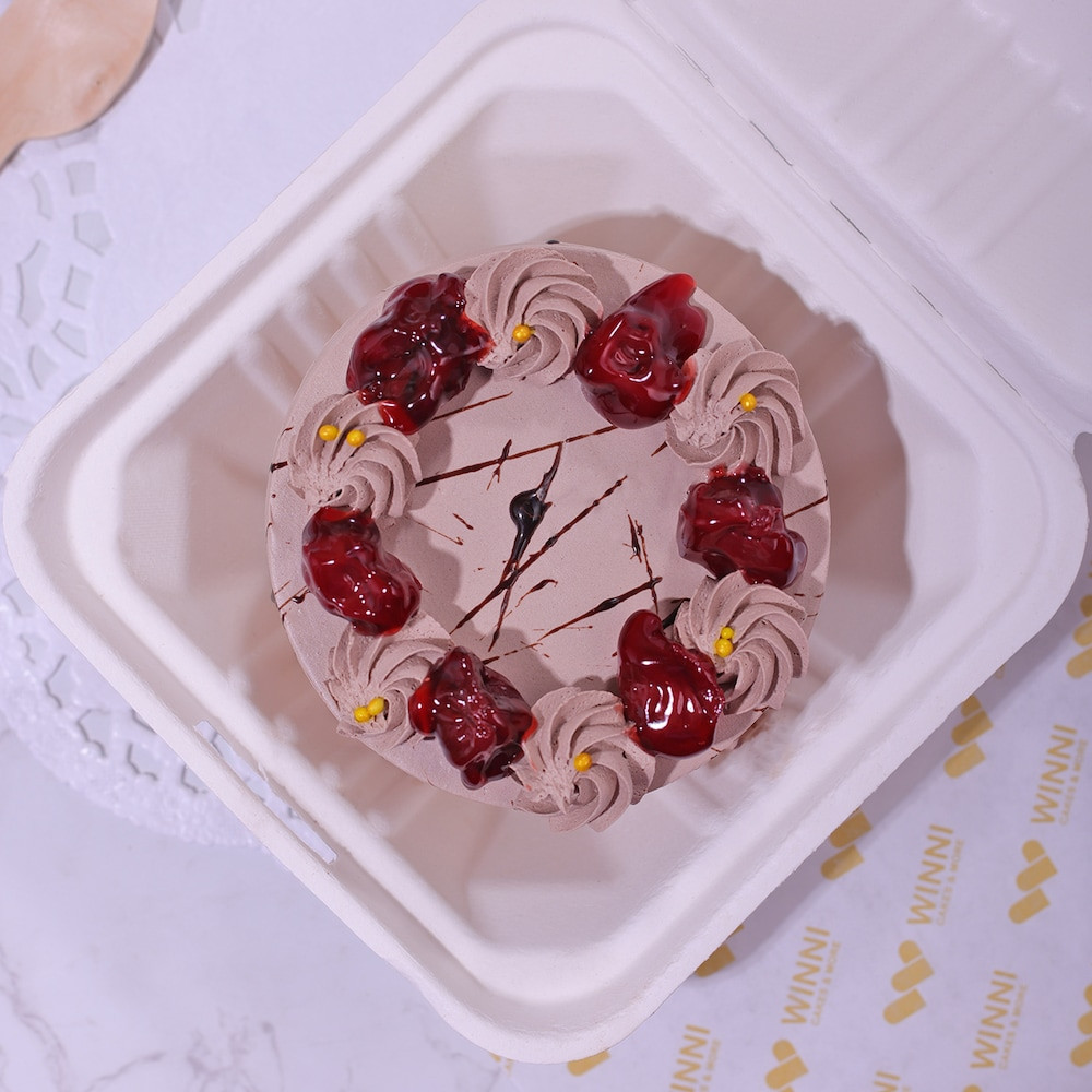 (Eggless) Luscious Mini Chocolate Cake